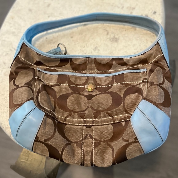 Coach | Bags | Coach Signature Collection Hand Bag | Poshmark